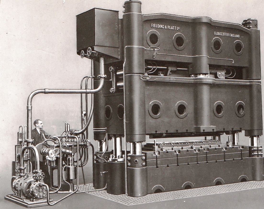 350 ton Blanking & Piercing Press, O/No. 7686, c.1936 | Photos of ...