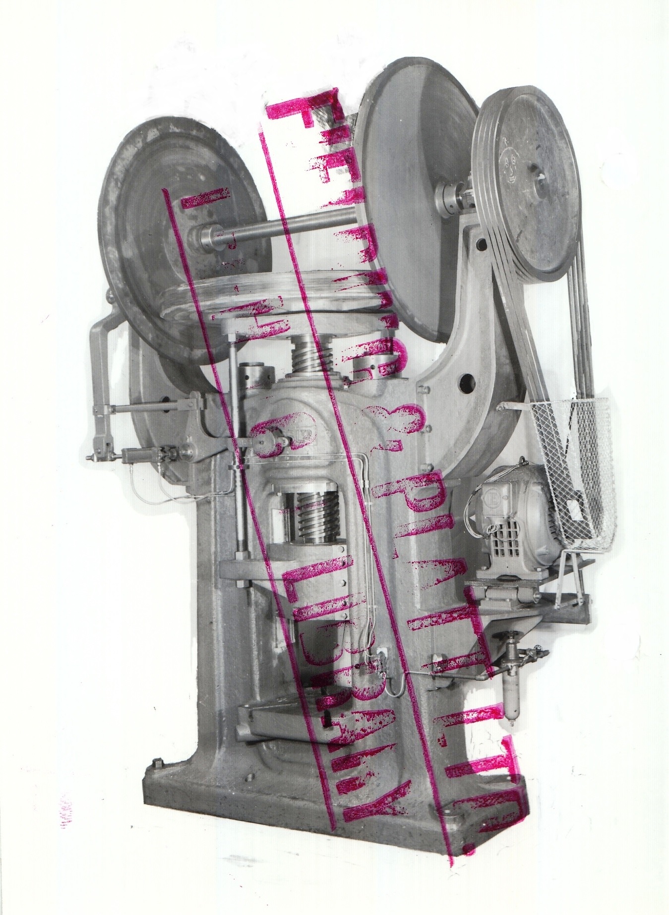 350 ton Friction Press, O/No. 3670, c.1952 | 1950s | Fielding and Platt ...