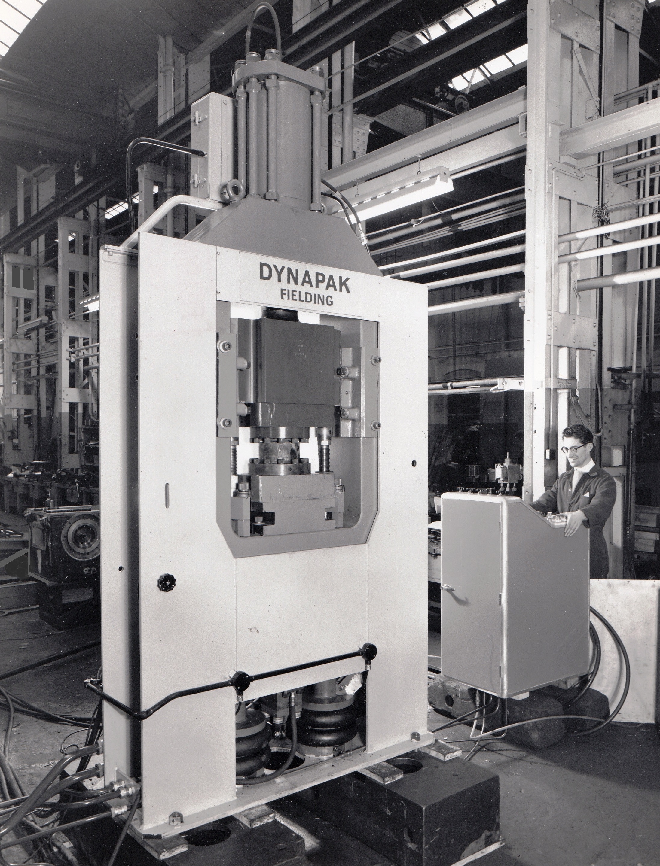 620D 'Dynapak' High Energy Rate Forming Machine, O/No. 65450, c.1966 ...