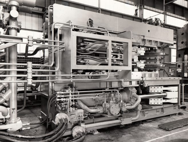 Redman, Series 6, Mk2, Bumper Bar Forming Machine, fitted with 'slave ...