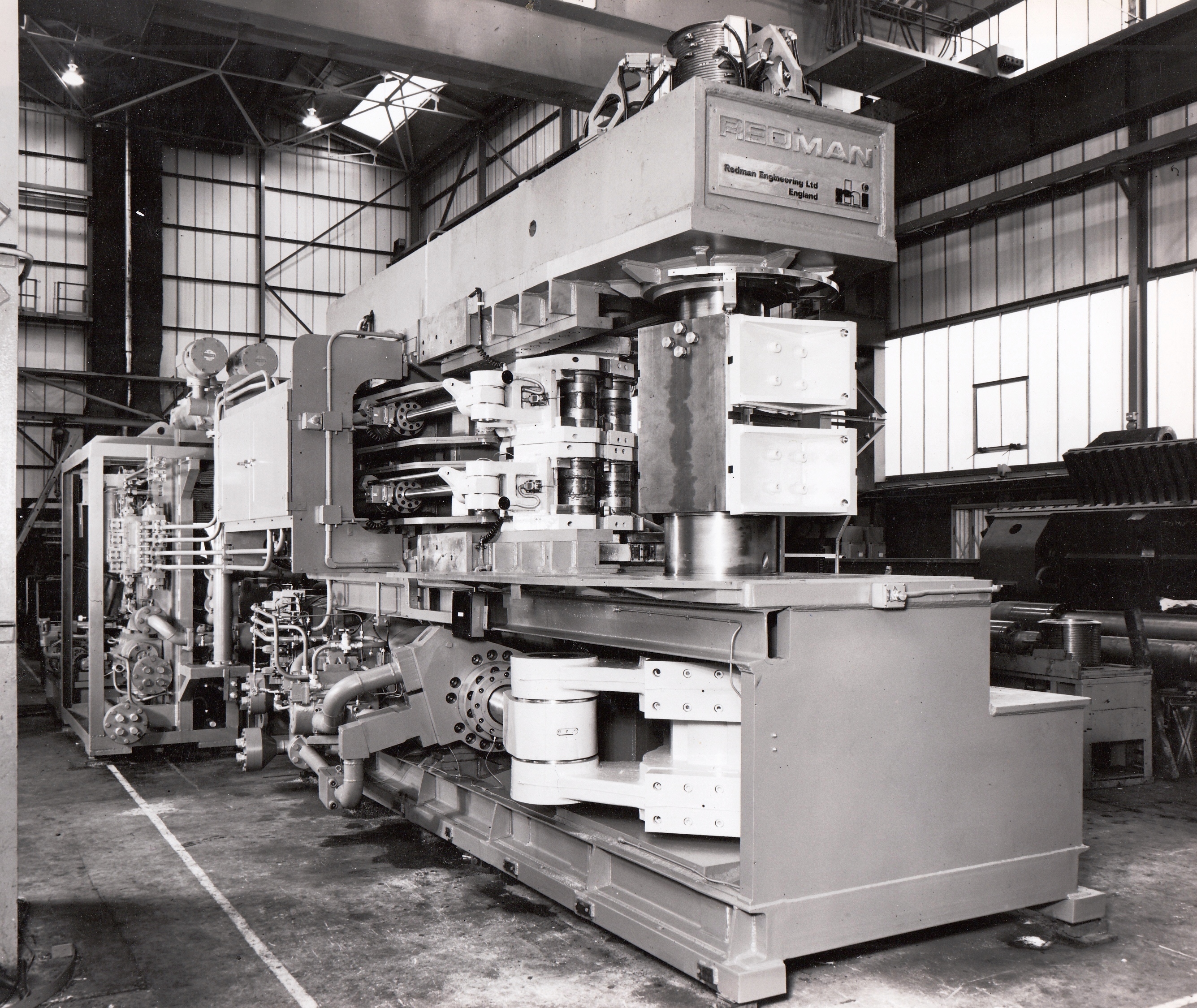 Redman, Series 6, Mk2, Bumper Bar Forming Machine, fitted with 'slave ...