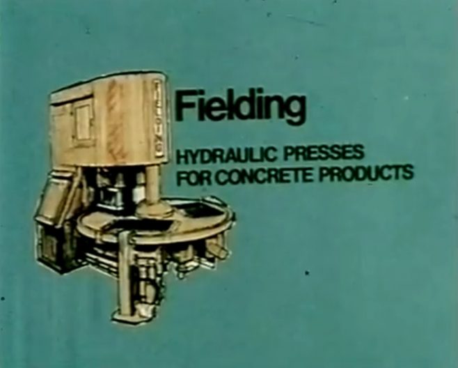 Hydraulically Pressed Concrete | Concrete Slab Presses, Centenary Film ...