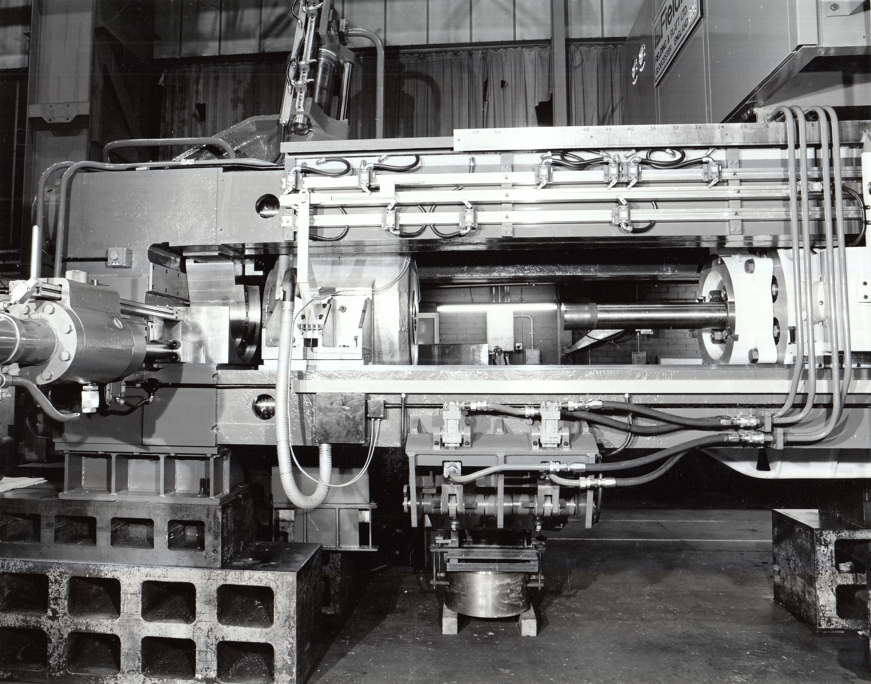 16MN Horizontal Extrusion Press, O/No. E87730, c.1977 | 1970s ...